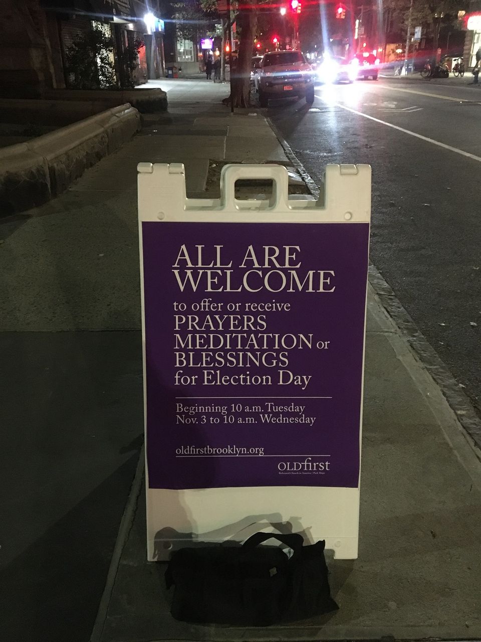 Election Day Prayer – Old First Reformed Church